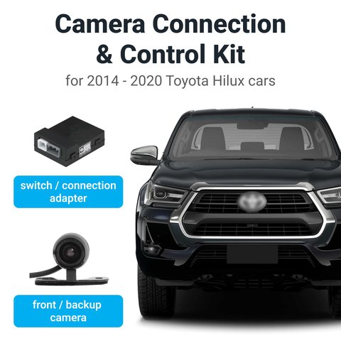 Toyota Hilux Front Backup Camera Control Connection Kit Smart Car ...